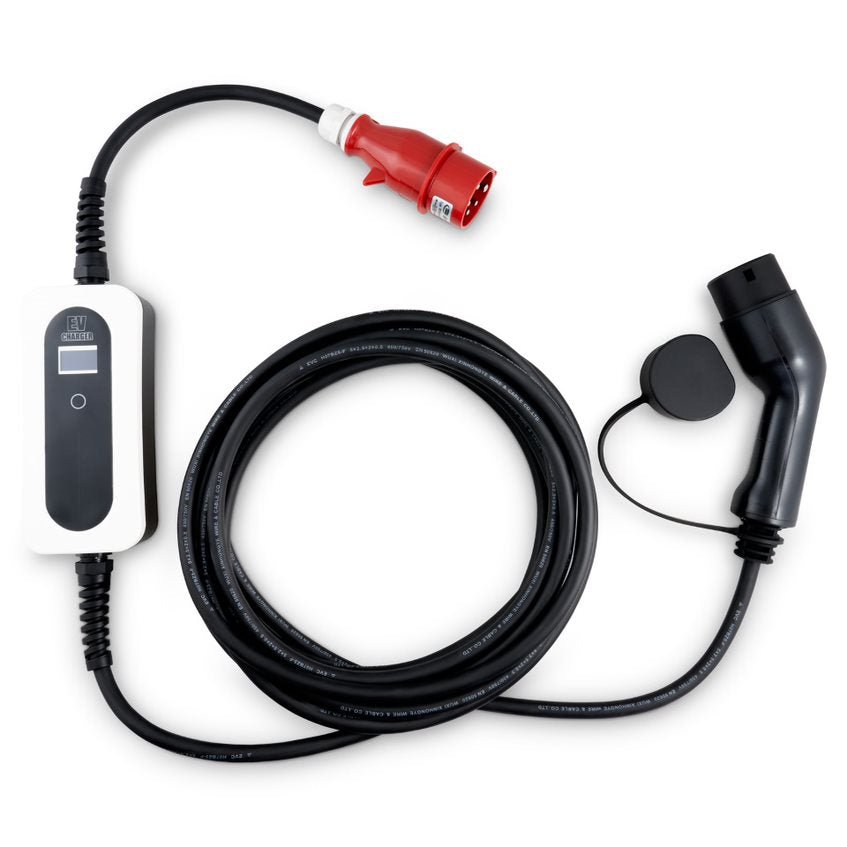 Electric Car/ EV Charging Cable Type 2 to Commando CEE Plug, 3 Phase ...